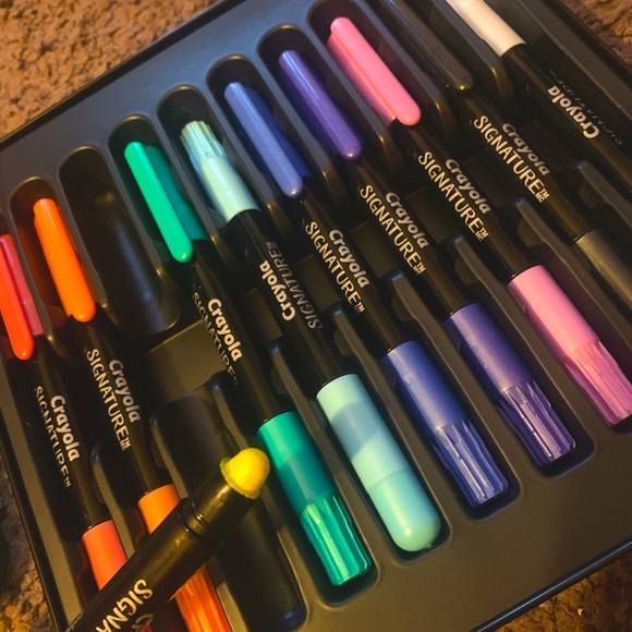 Crayola | Other | Signature Crayola Pearlescent Cream Crayons | Poshmark